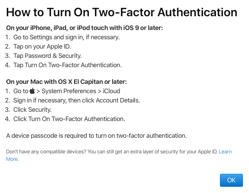 [iOS] 開発者アカウントの2ファクタ認証 | Cocoamix.jp